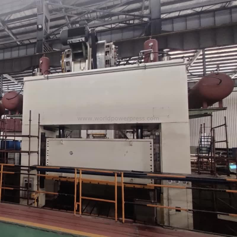 800ton Double Crank Type Mechanical Straight Side Press- WORLD MACHINERY