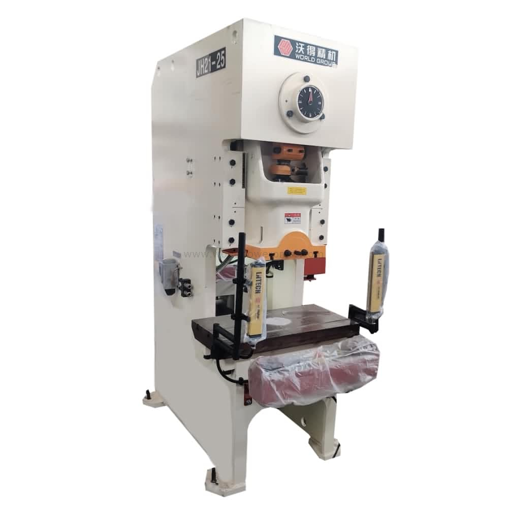 25ton C Frame Mechanical Punching Press Machine- WORLD MACHINERY