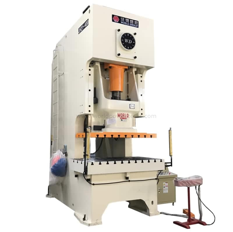 400 Ton Gap frame Single Point Press Machine- WORLD MACHINERY