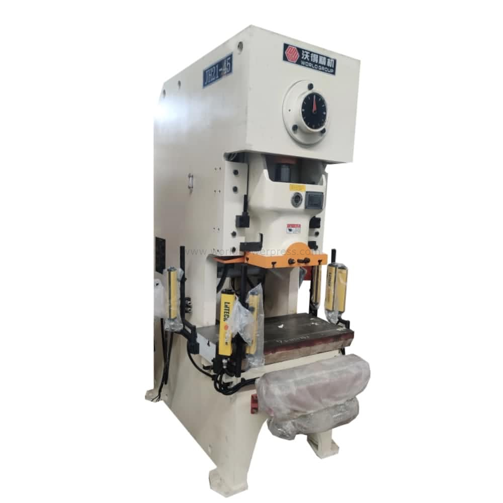 45ton C Frame Eccentric Punch Press for Sale- WORLD MACHINERY