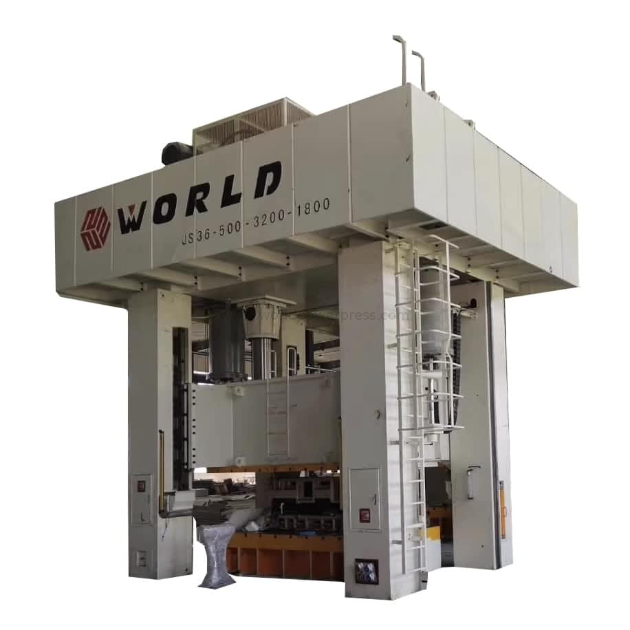 500ton Two Points Striaght Side Stamping Press- WORLD MACHINERY