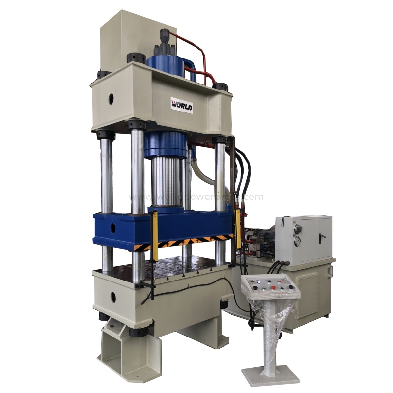 300 Ton Four-column Hydraulic Press Machine- WORLD MACHINERY