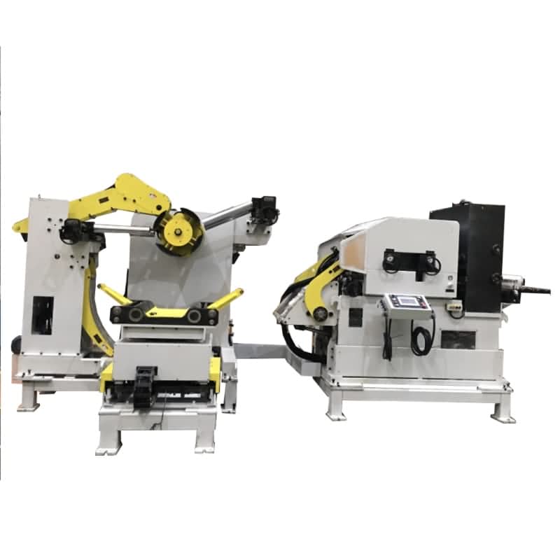 3 in 1 Coil Feeding Machine Including Straighening Machine And Decoiler ...