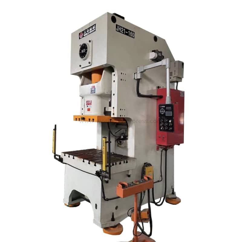 Word Brand JH21-160 Gap Frame Metal Stamping Press- WORLD MACHINERY